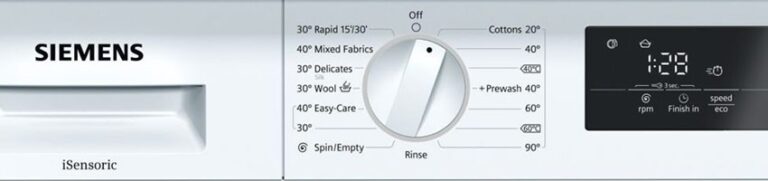 ارور های ماشین لباسشویی زیمنس - پروفسور آچار